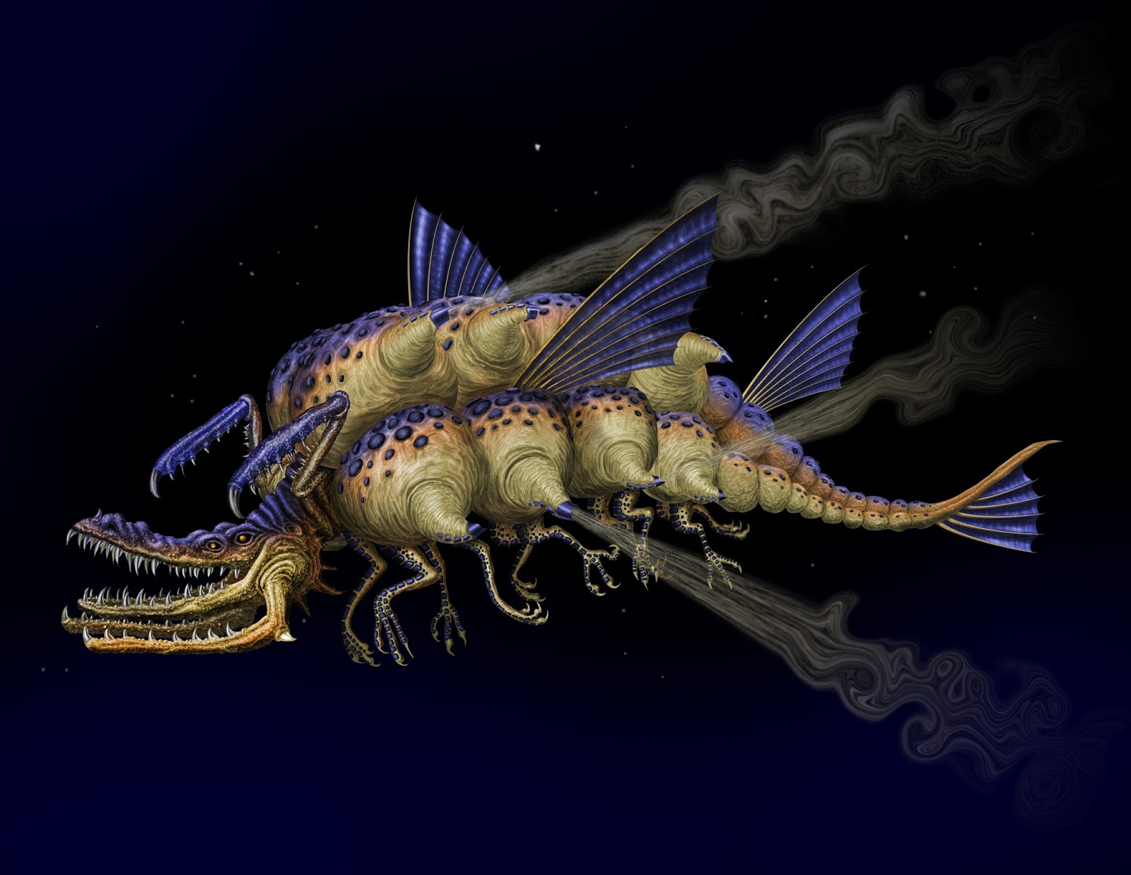 My Vain Doodles: Wamphyri Warrior III