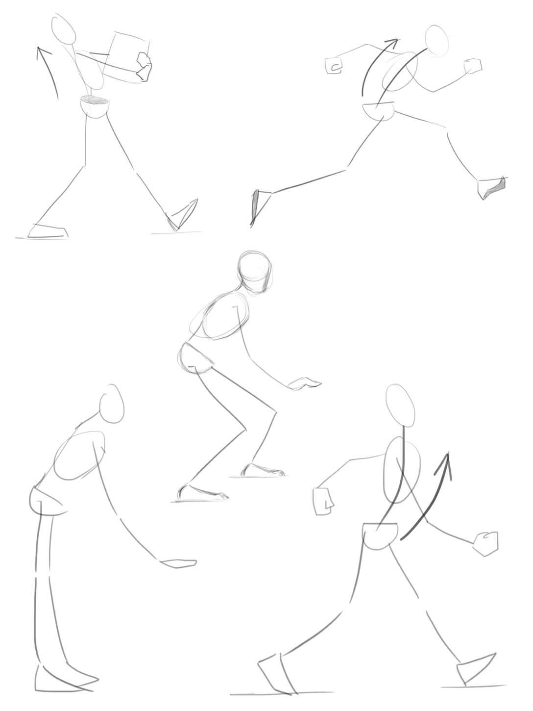 1000 Bad Drawings: 0040 More Poses