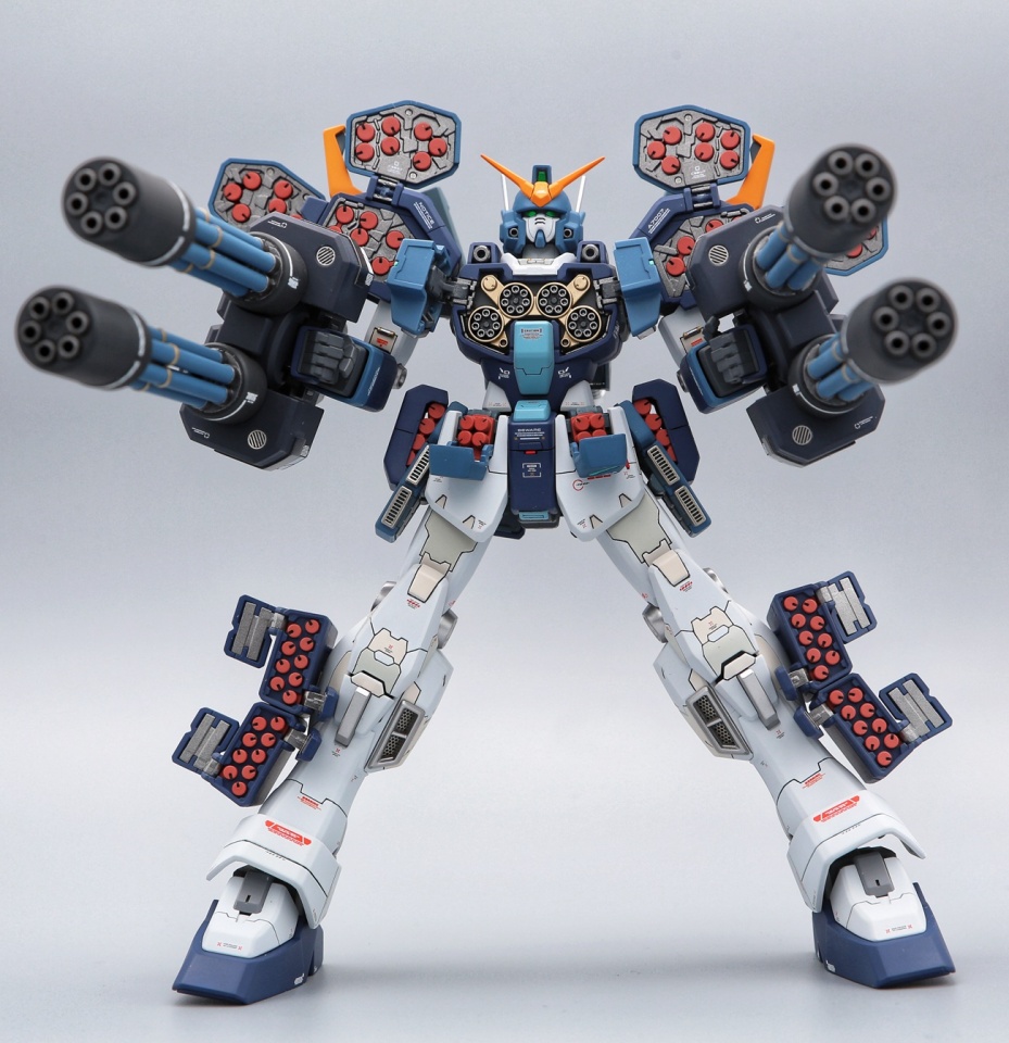 Custom Build: MG 1/100 Gundam Heavyarms Custom EW