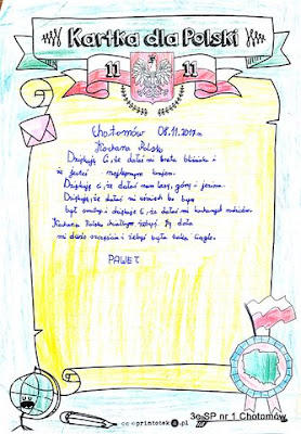 Migawki z życia klasy: Listy do Polski