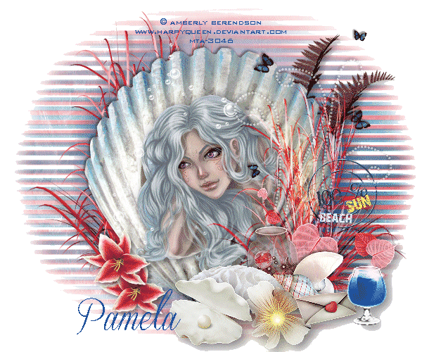 Disturbed PSP tutorials: Tutorial Result by Pamela: Beach Love