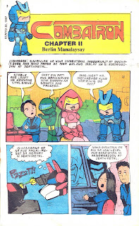 Haru Haru Komiks: Combatron - Classic Pinoy Comic Charater of the Day