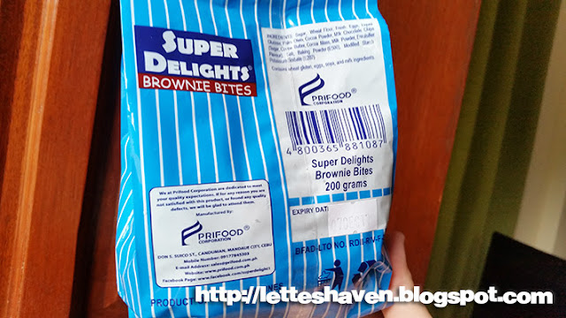 Lette's Haven: Super Delights Brownies Bites