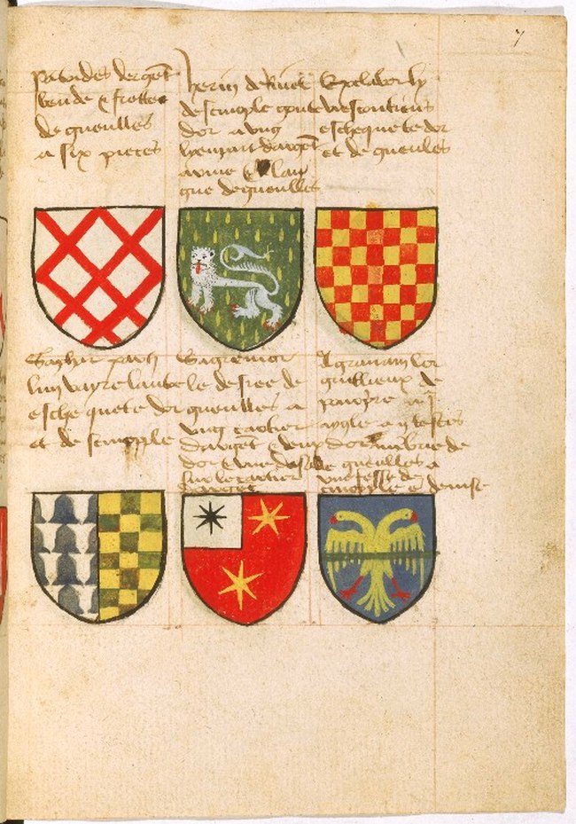 Herald Dick Magazine: Héraldique médiévale : l'Armorial des Chevaliers ...