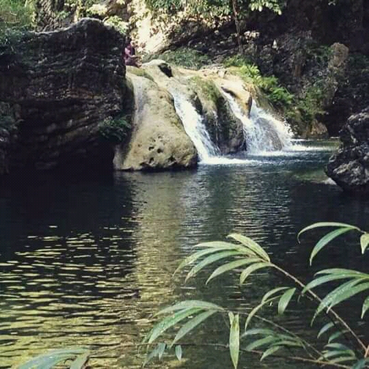 The beautiful scenery of purag falls