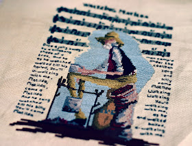 My first cross stitch--Waltzing Matilda | Little Apple Tree