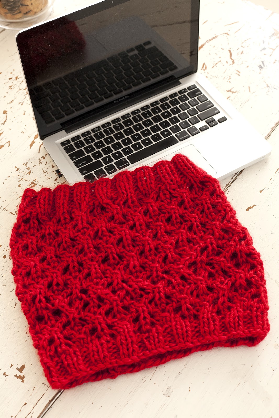 Stitch.Rock.Knit-along: Chunky Lace Cowl - Vickie Howell