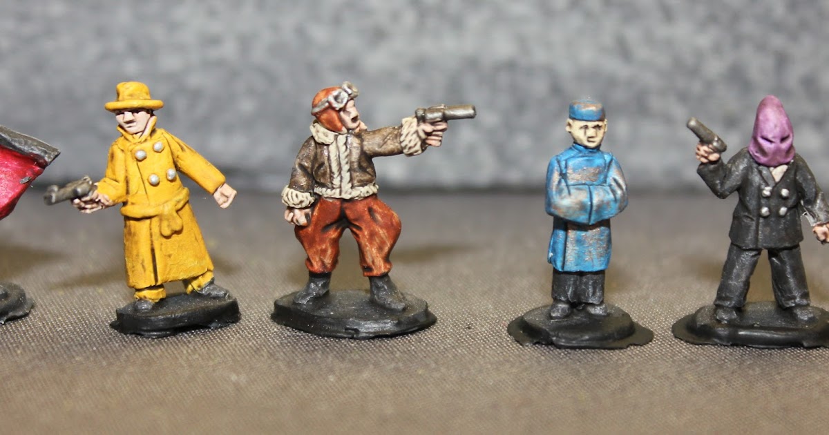 Splintered Light Miniatures: Pulp Figures Now Available!