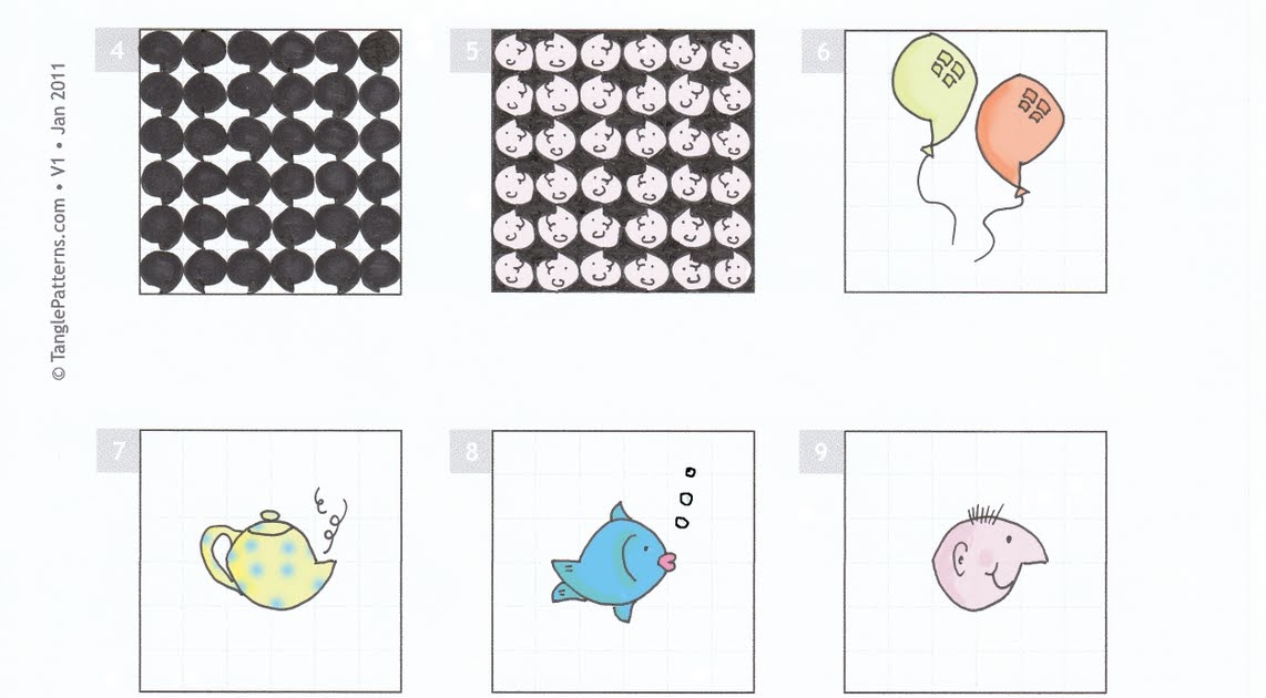 ZT for Kids!: Tangle Pattern 'Morph'