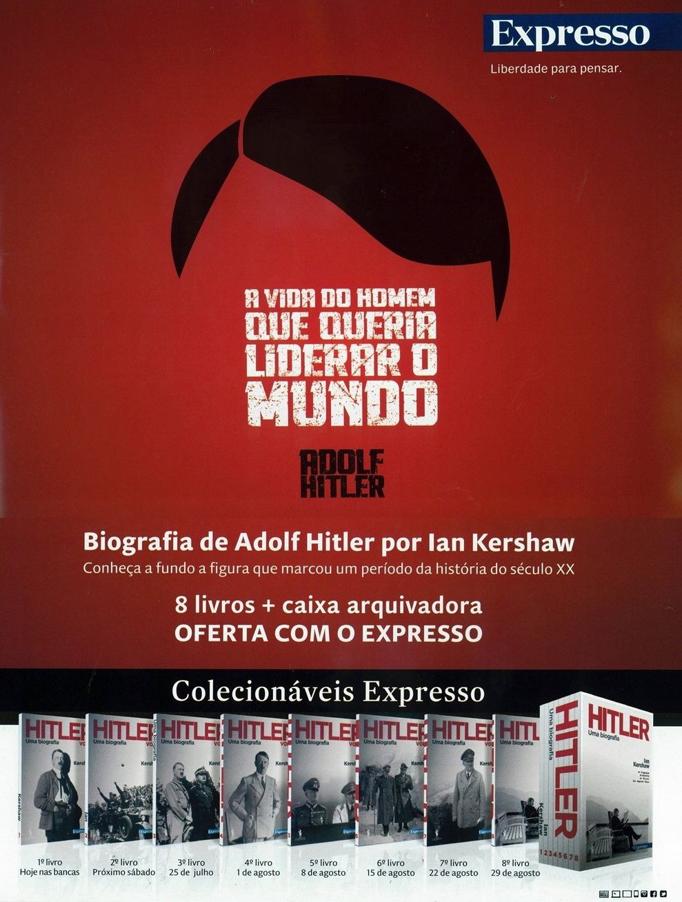 Livraria Pirâmide: Expresso lança coleção BIOGRAFIA DE ADOLF HITLER POR ...
