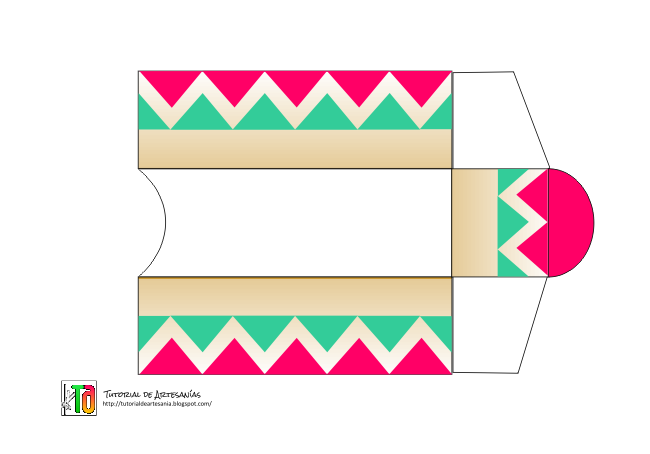 Tutorial de Artesanías: 7 Cajas para hot dogs Tutorial de Artesanías: 7 Cajas para hot dogs