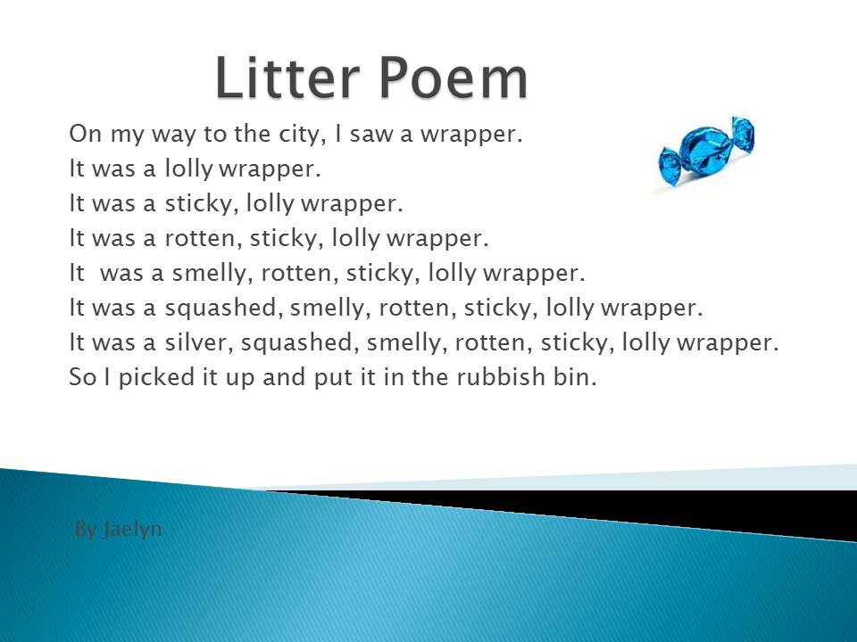 Mighty Mancent16: More Litter Poems