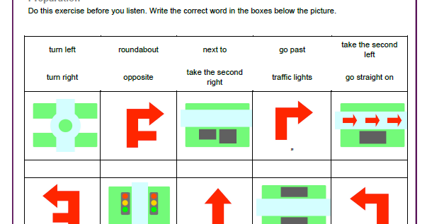 Ana's ESL blog: Giving directions