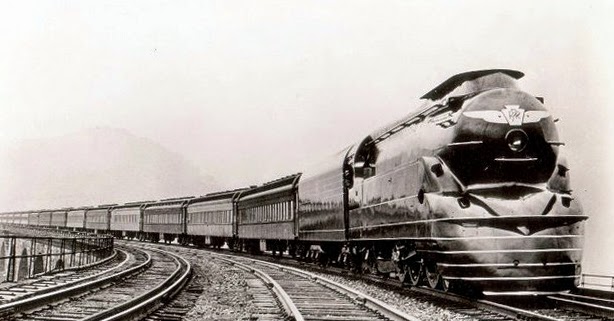 Just A Car Guy: The most beautiful streamline designs of locomotives