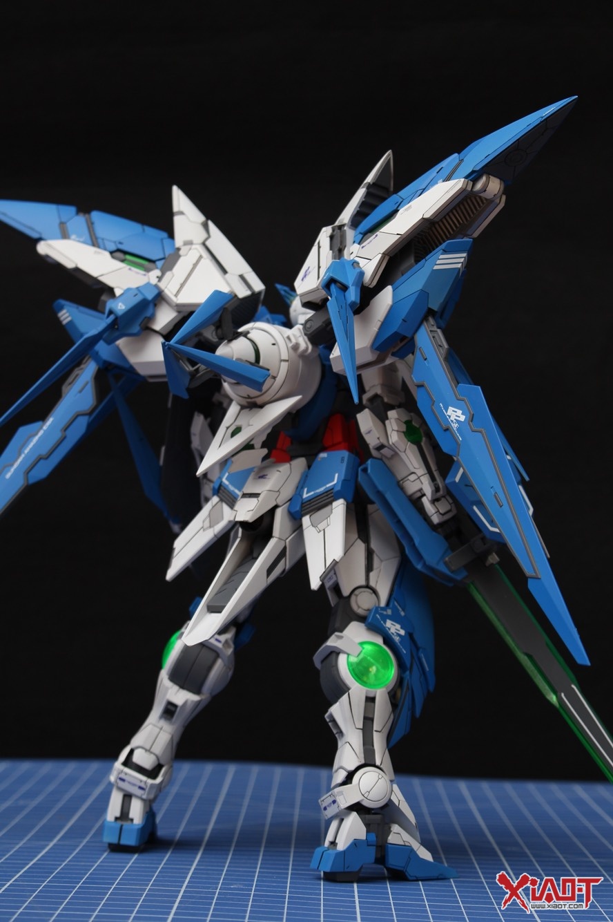Custom Build: MG 1/100 Amazing Gundam Exia [Infinite Dimension ...