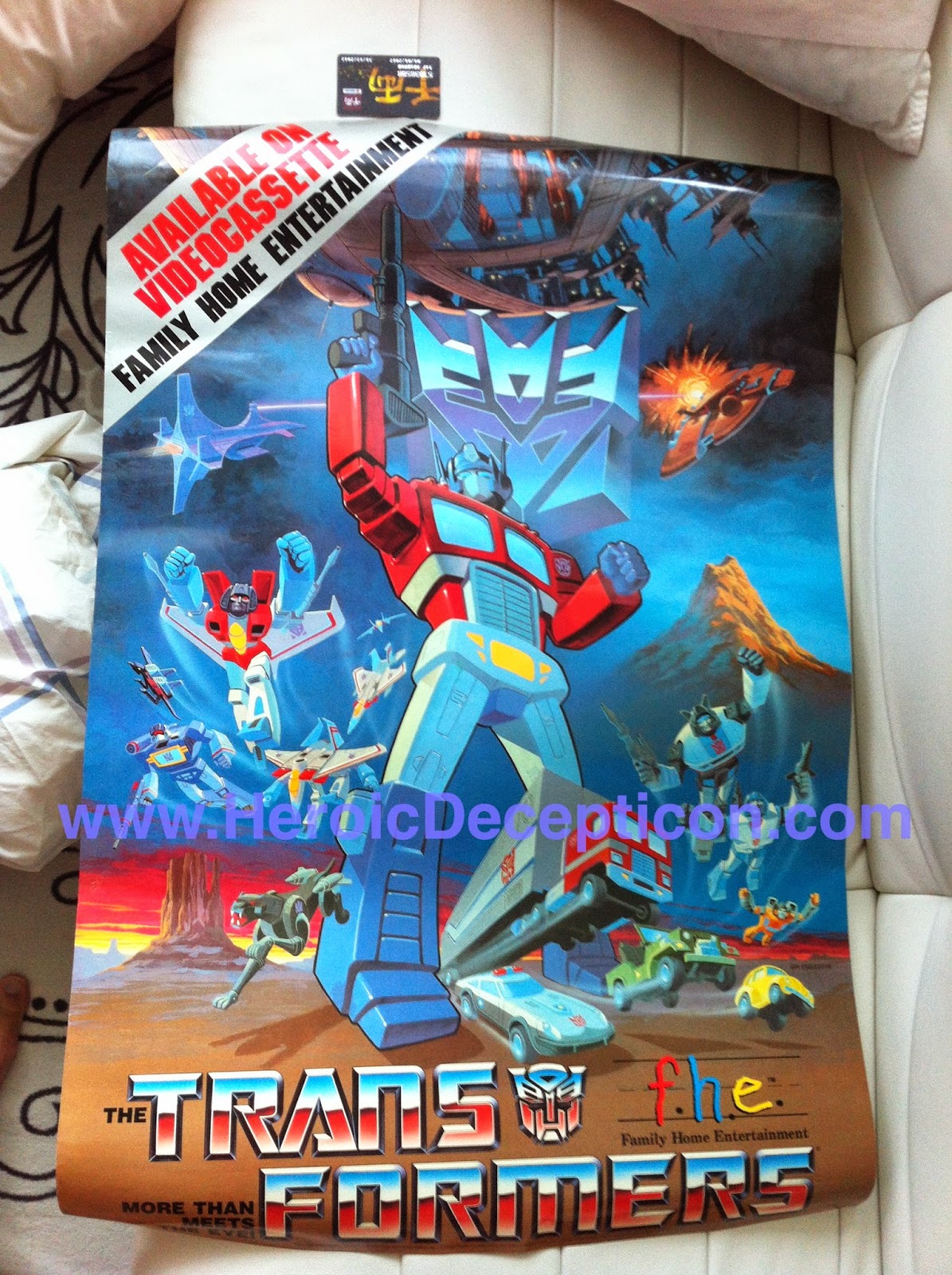 Heroic Decepticon: Panini Transformers sticker book and Transformers ...