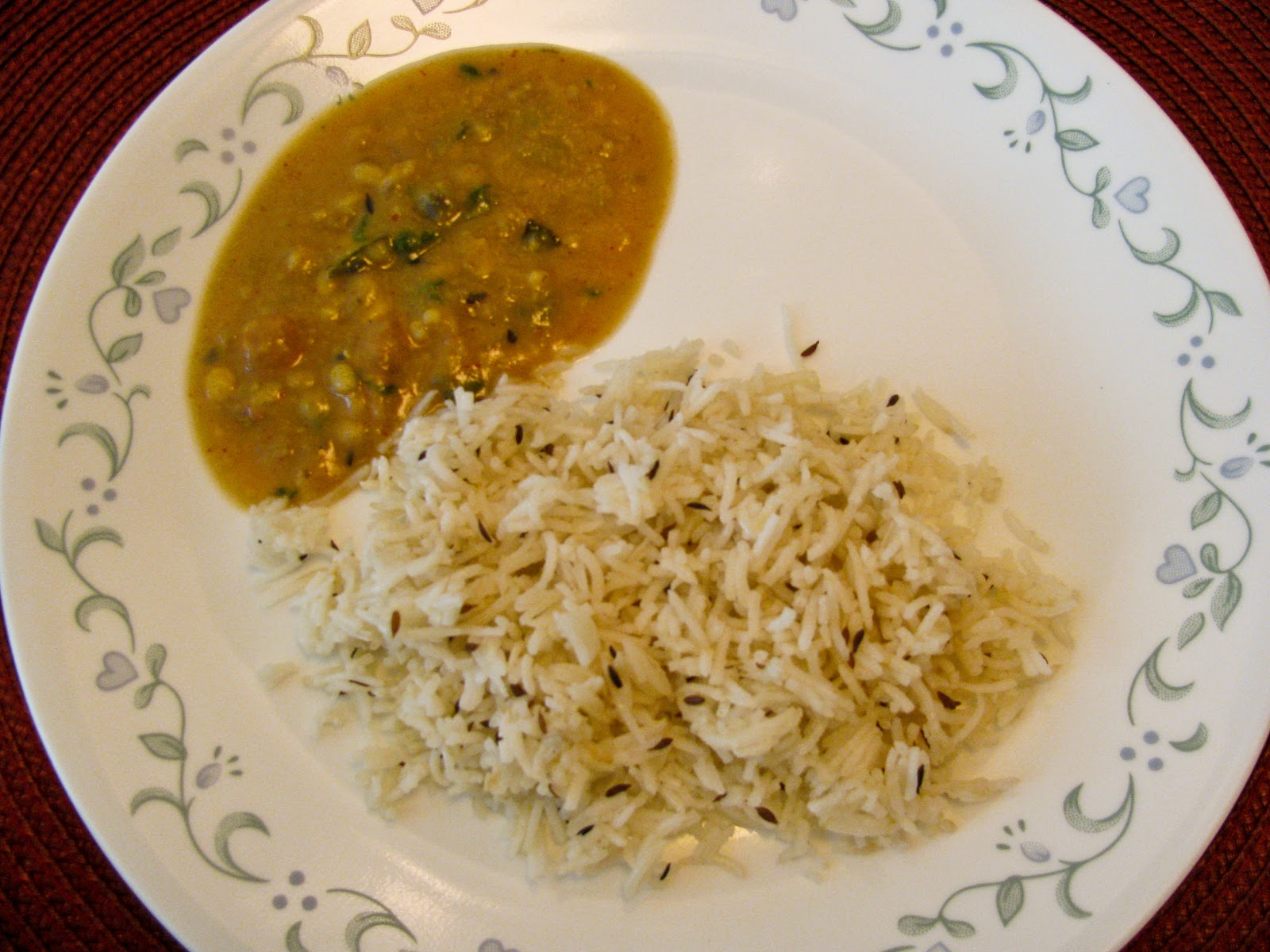 The C(r)ook In Me: Jeera Rice and dal fry