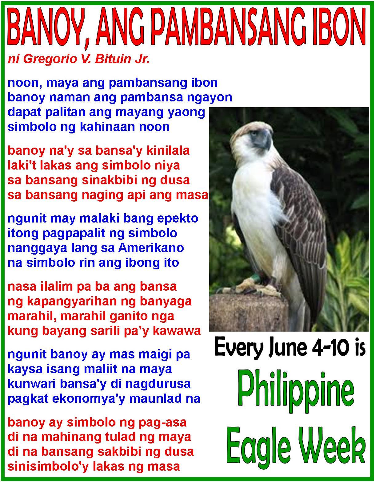 Pambansang Ibon Ng Pilipinas