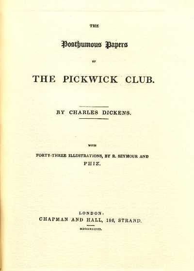BOOKTRYST: All Points Bulletin: "Pure" Pickwick Papers