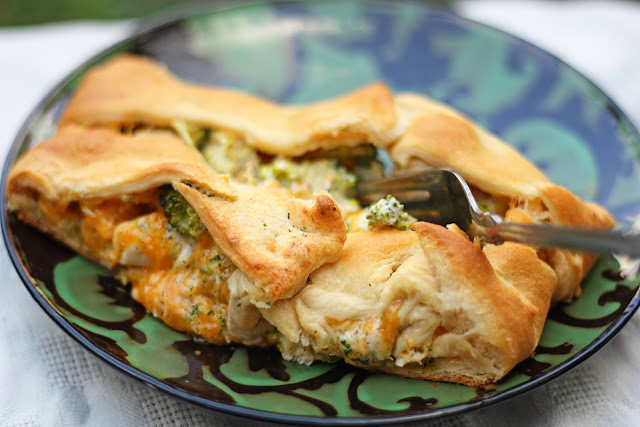 Just a Spoonful of: Chicken Broccoli Braid