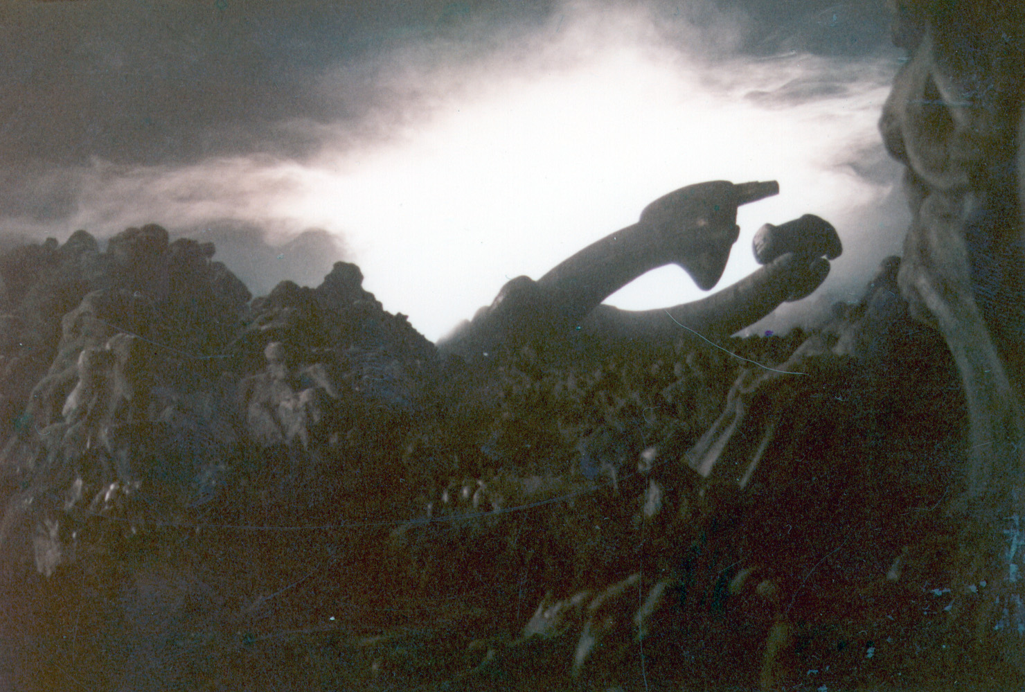 Alien Explorations: Alien: The derelict model on set