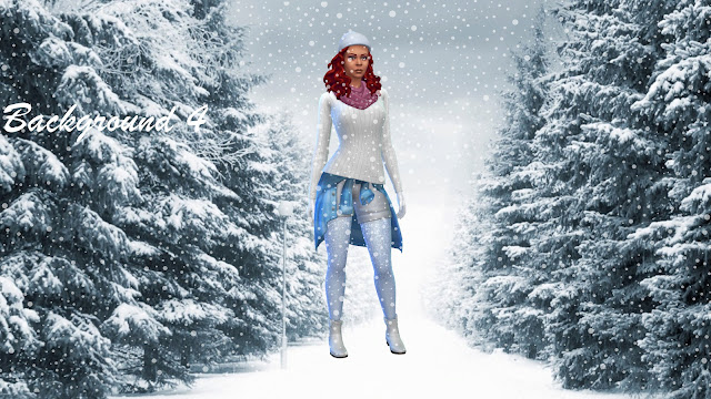 Annett's Sims 4 Welt: CAS Backgrounds "Winter 2017"