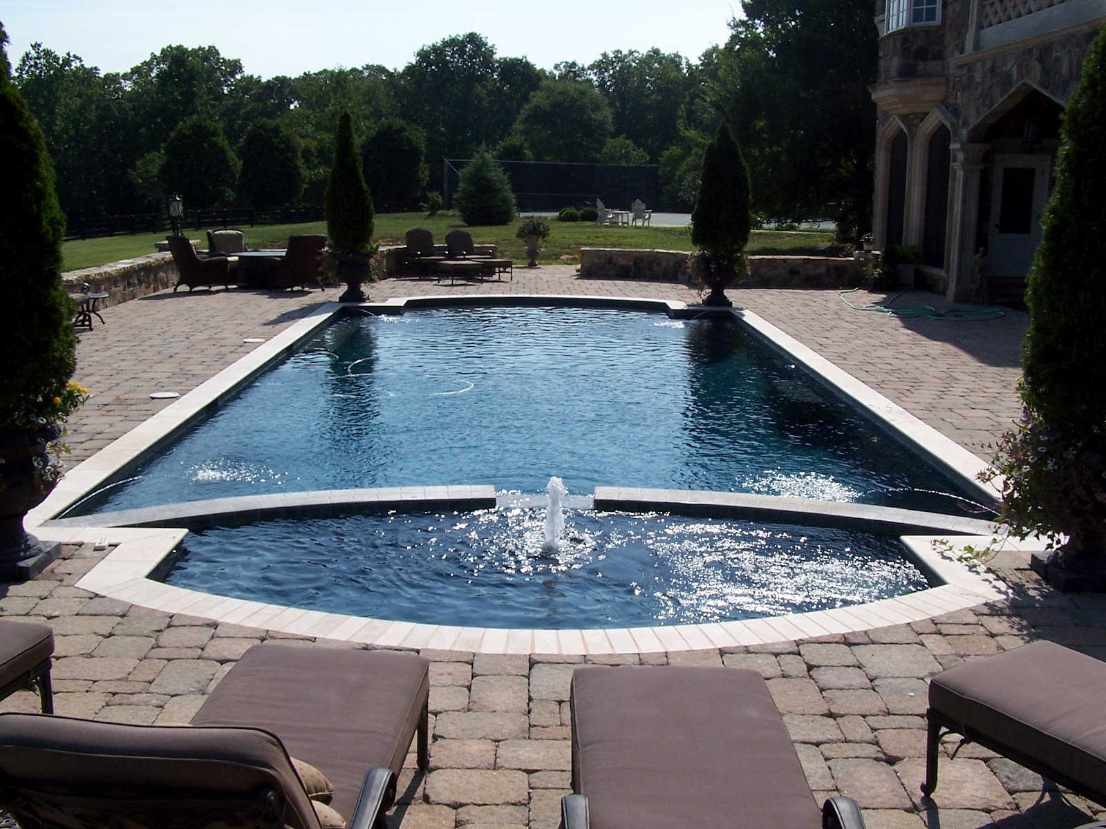 Backyard Oasis Pools: Straight Line Pool - Cumming