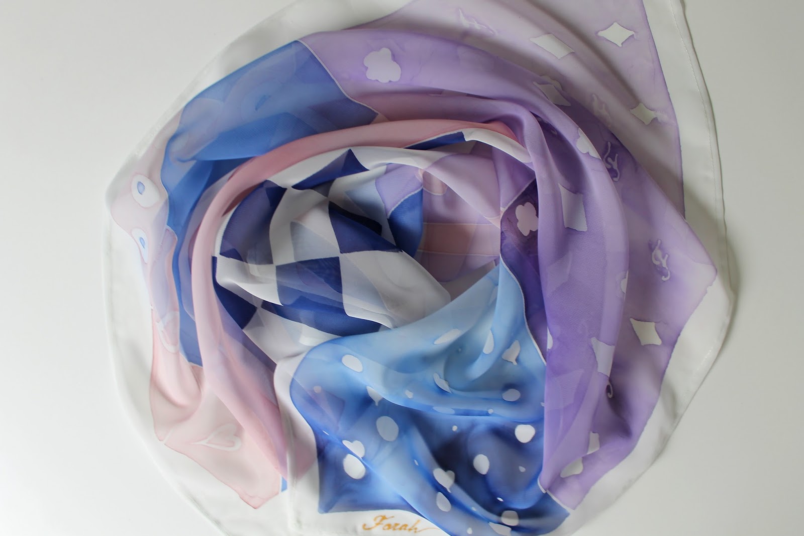 FARAH OSLIKAVANJE SVILE (SILK): Ručno oslikane svilene marame i šalovi ...