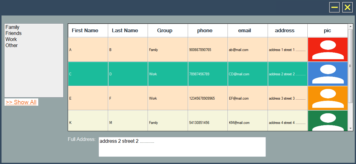 VB.Net Contact Management System Source Code - 1BestCsharp