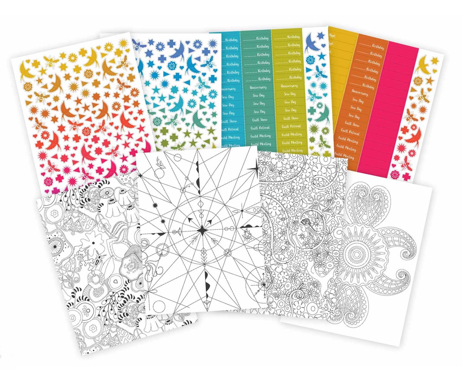 Quilter's Planner and Some Freebies | The Intrepid Thread