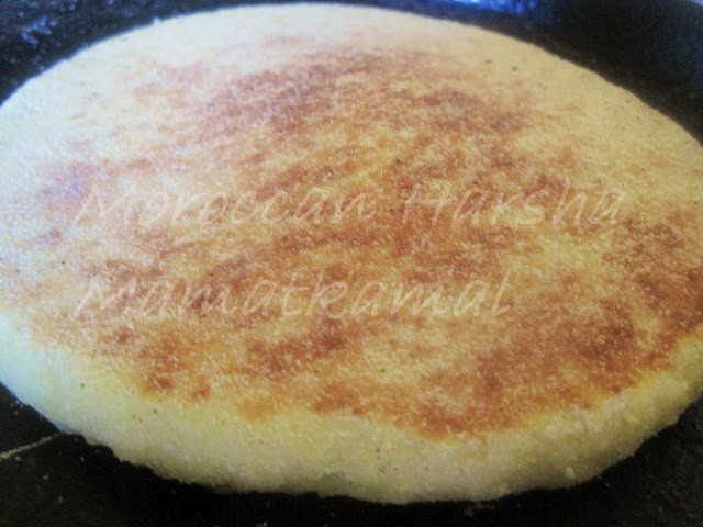 حَرْشَة / مْبَسّسْ / كسرة/ Moroccan Harcha or Harsha or Kasra or ...