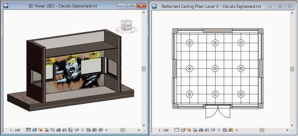 Revit Recess: Decals