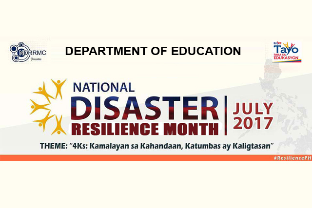 DepEd celebrates NDRM – News BEaST Ph