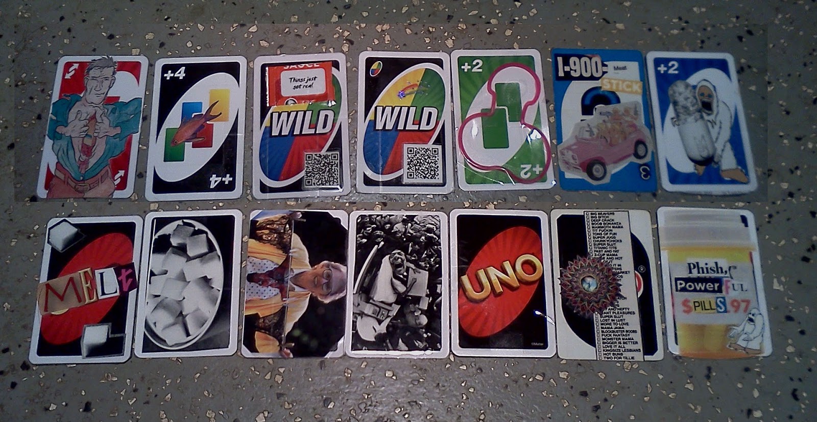 Bo Dee Lux's Custom Uno Card Caravan: Reader Uno