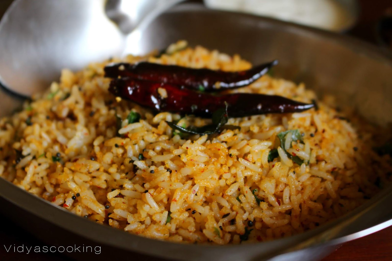 Andhra Style Ghee & Chutney Powder Rice / Gunpowder Rice Recipe