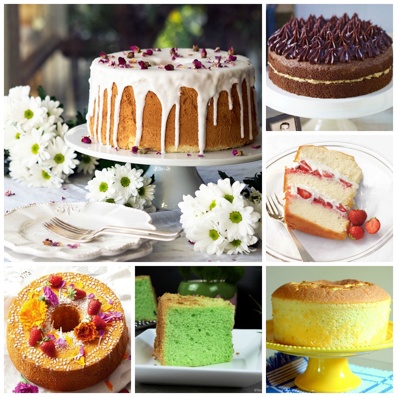 Two Cheeky Monkeys: Chiffon cake recipe roundup