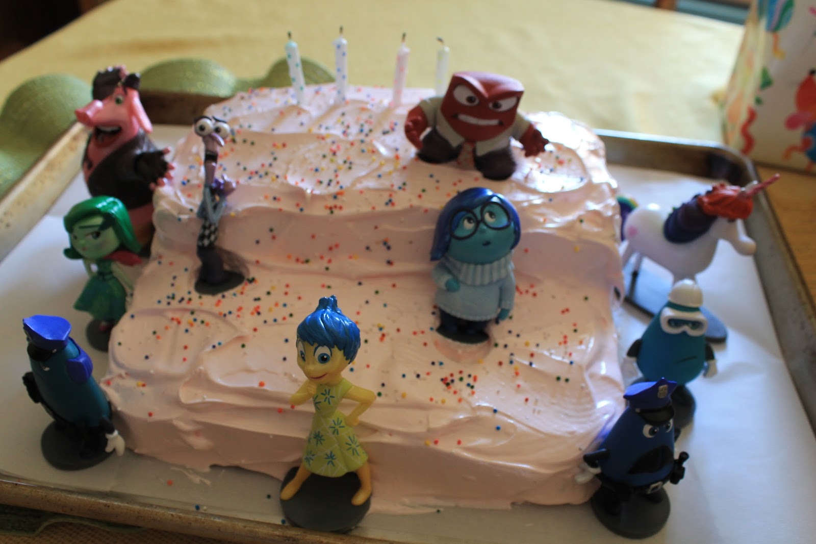 SunShine Sews...: Avery's Birthday Cake - with Disgust and Anger!