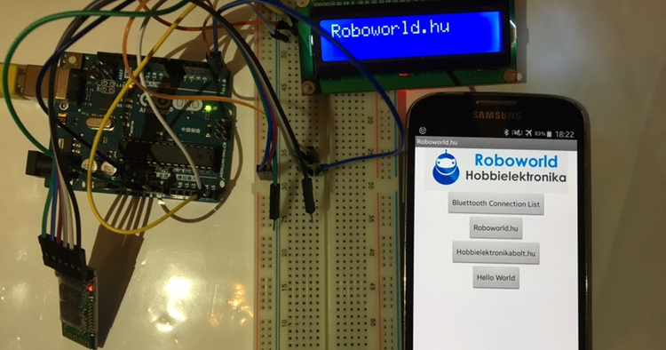 Roboworld Hobbielektronika - Arduino Projektek