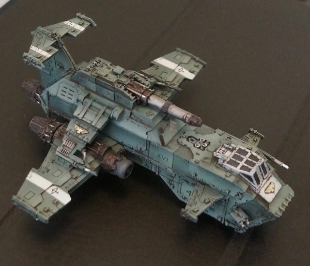 40k Hobby Blog: Sons of Horus Thunderhawk Epic Scale