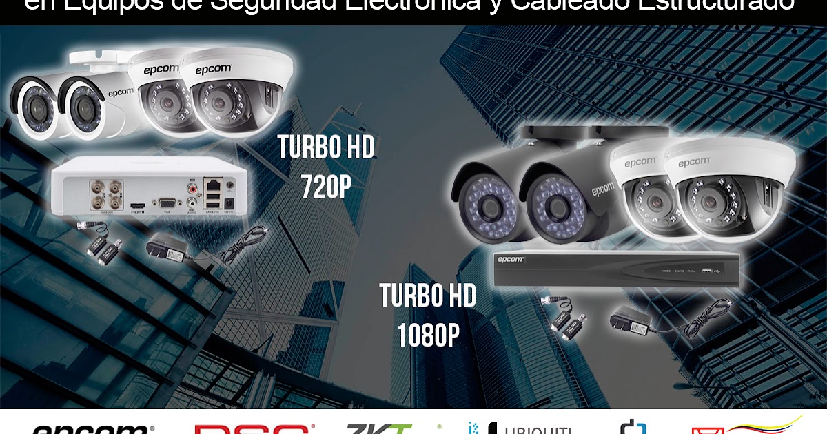 Techresources.Cia.Ltda - Kit de Cámaras de Seguridad CCTV HD TURBO 720p ...