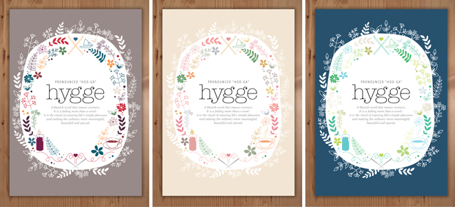 Design by Claire: Hygge - A FREE Printable Poster!