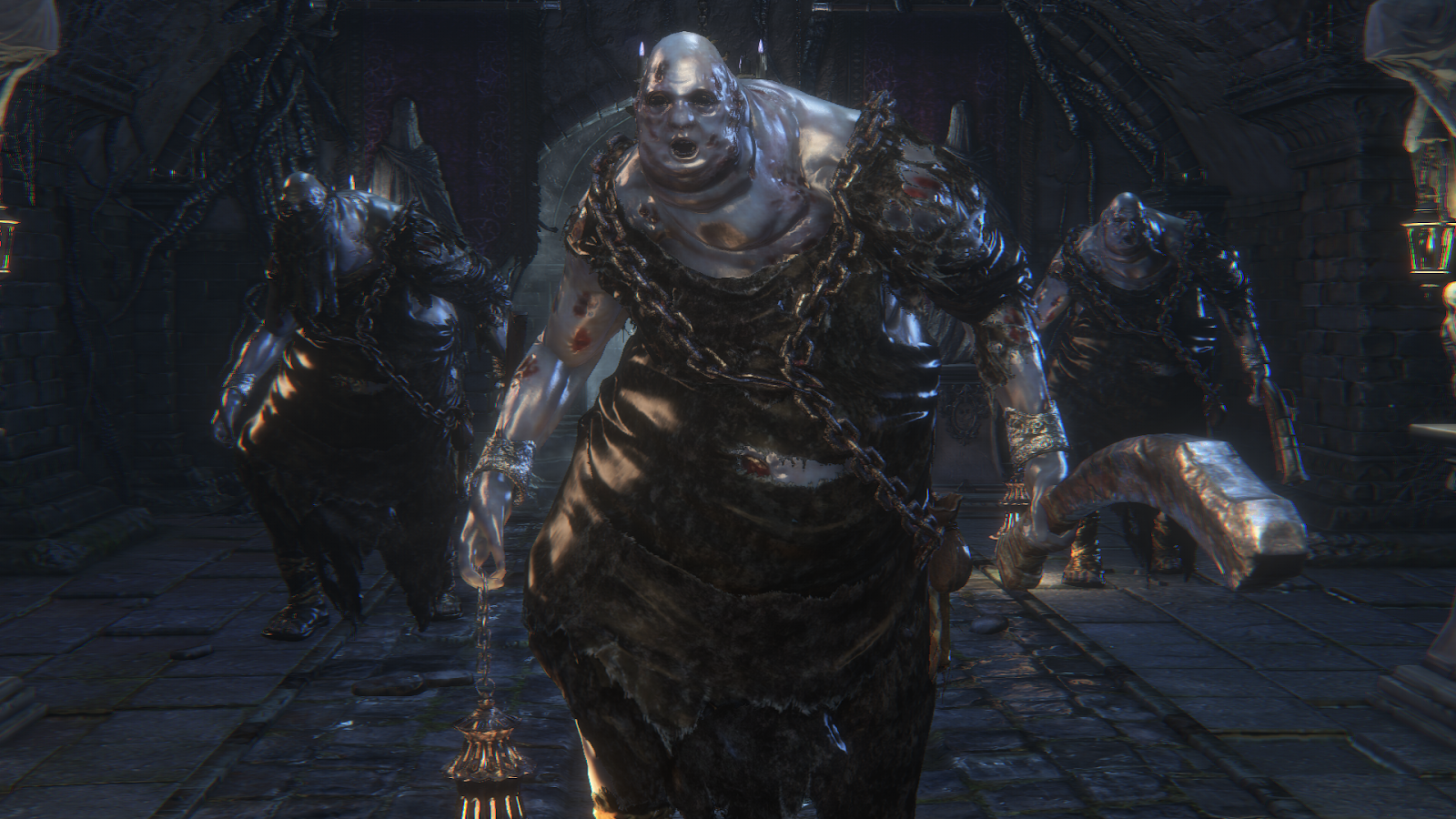 Merciless Watchers & Watcher Chieftain Gallery | Bloodborne Wiki