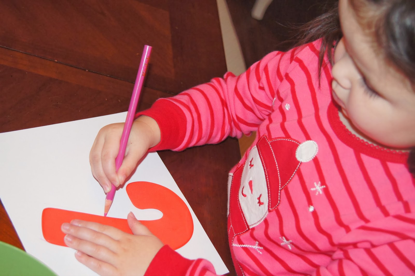 Montessori Inspired Holiday Pre writing Activity - "Making Montessori Ours"