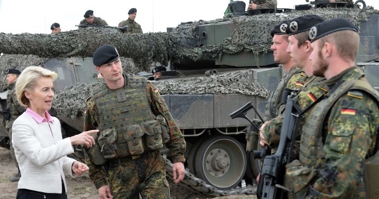 War News Updates: German Soldiers Use Broomsticks Instead Of Guns To Train