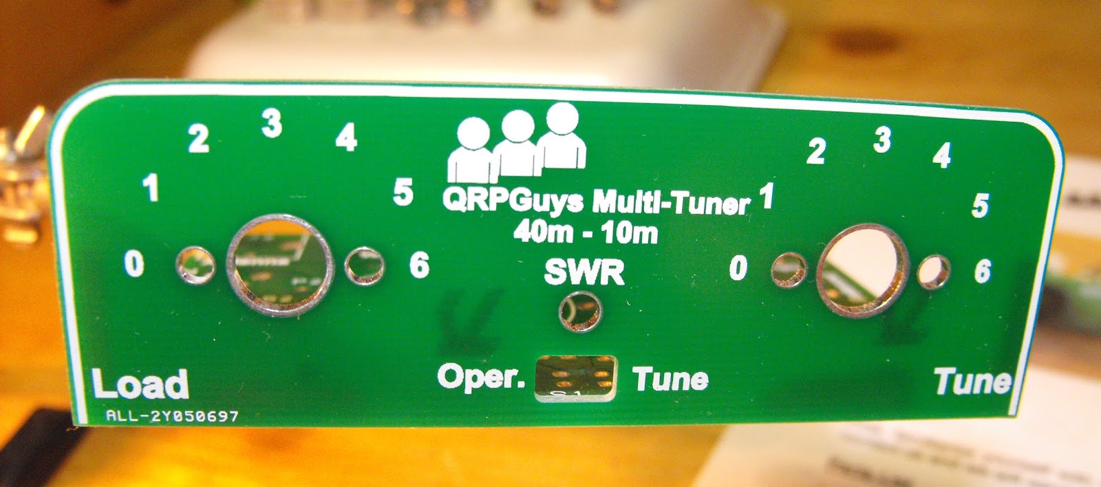 Right Hand of Zod: Neat Kit: 40m through 10m Multi Z Tuner from QRPGuys