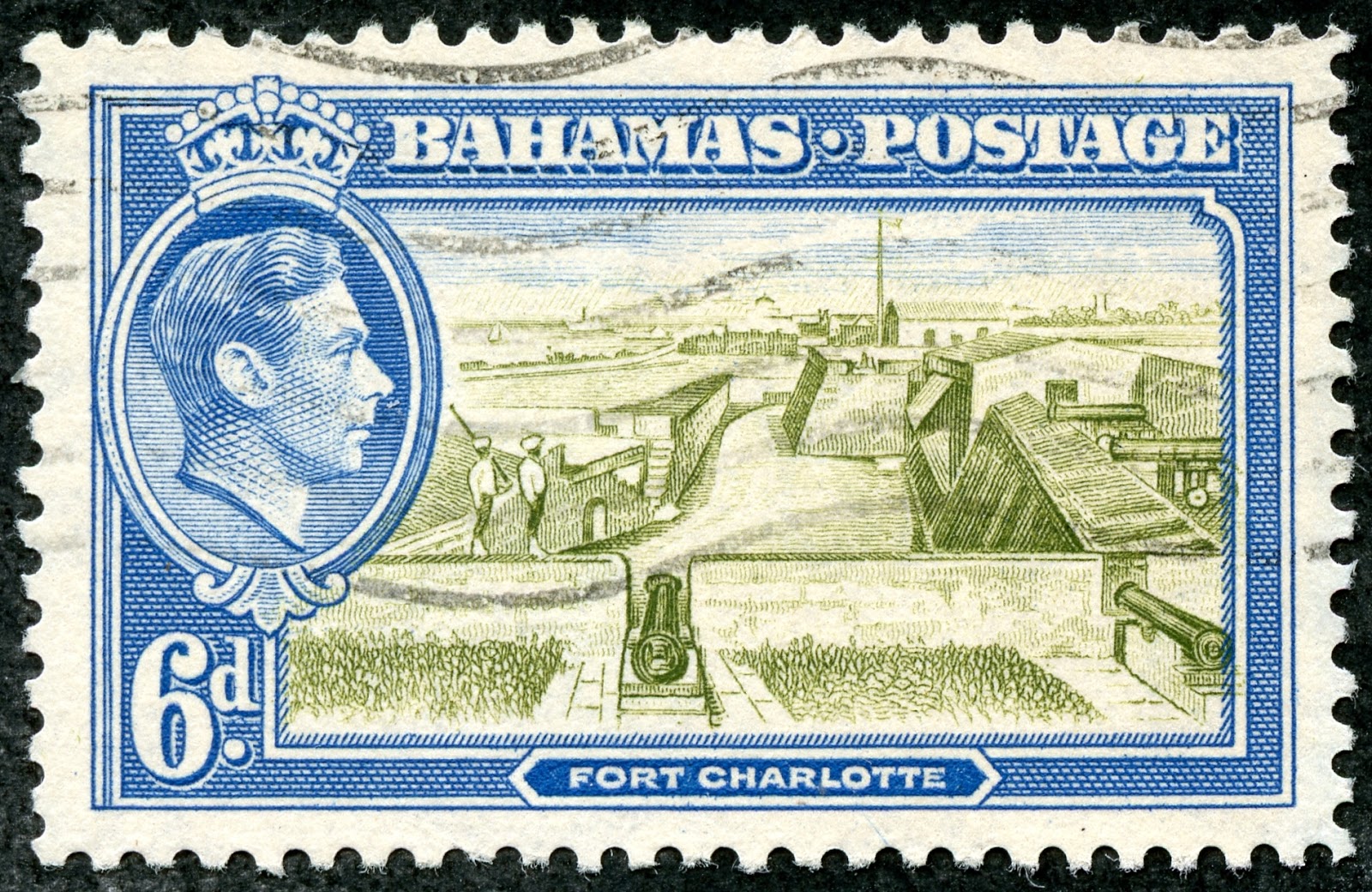 Big Blue 1840-1940: Bahamas - a closer look at the stamps and issues