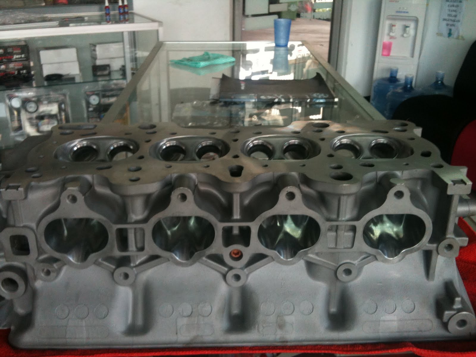 AMAD'S GARAGE: port and polish b series vtec head for sale