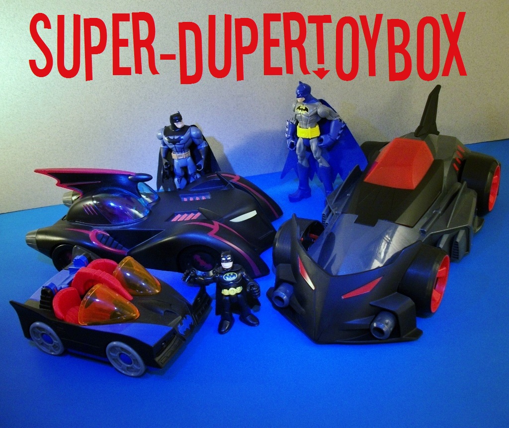 Super-DuperToyBox: Power Attack Blast Lane Batmobile