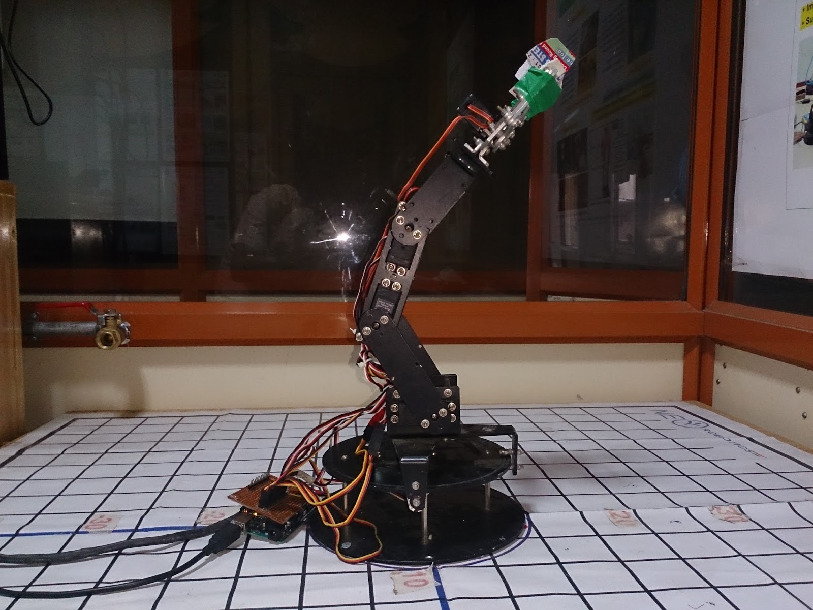 Robotics: Vision based pick and place Robotic arm