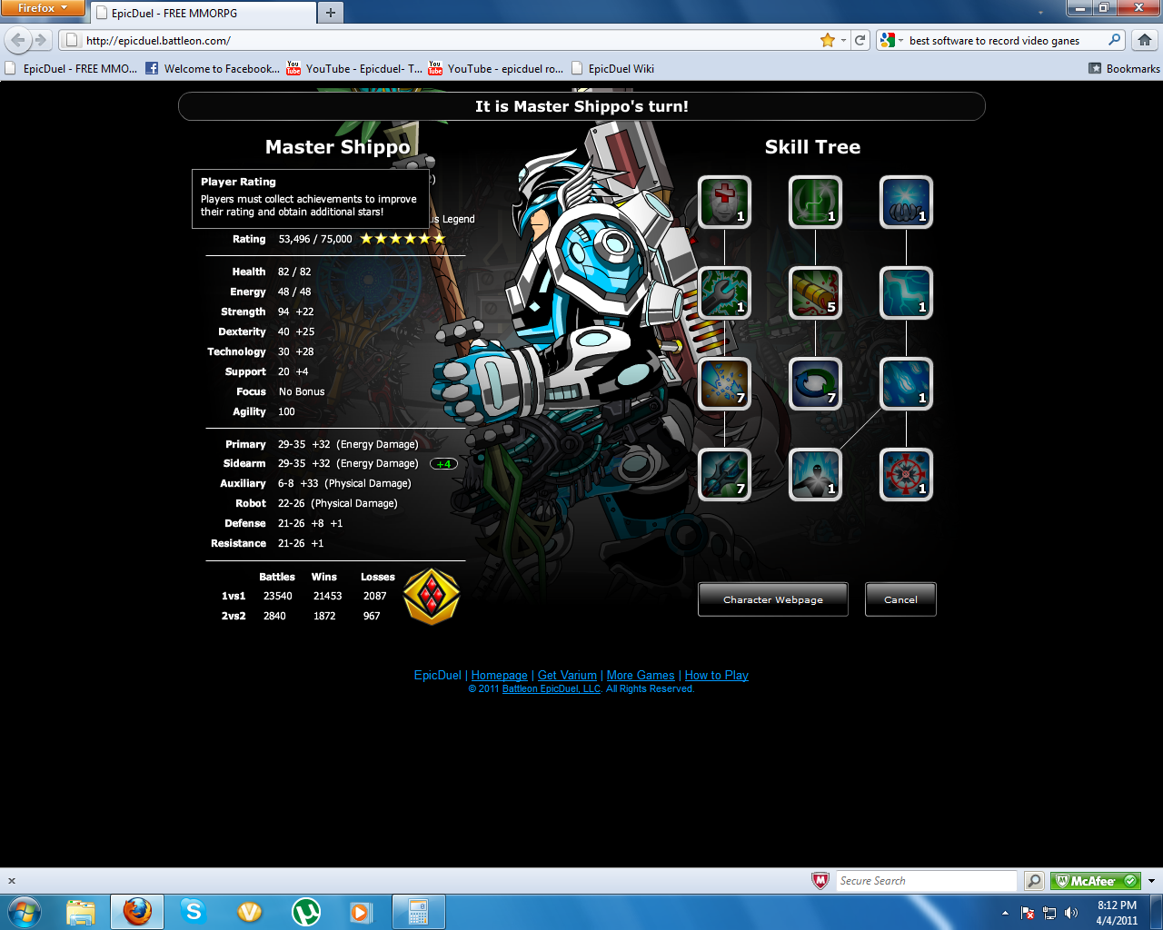 Epicduel Builds: Tech Mages